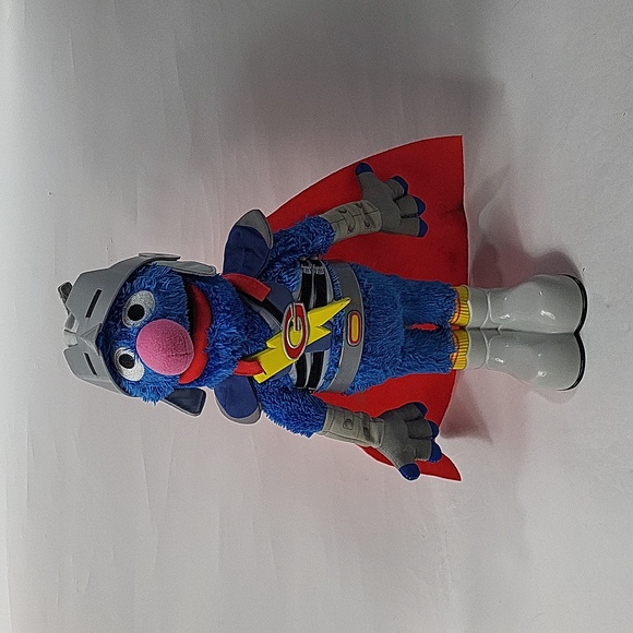 Hasbro | Toys | Flying Super Grover 2 Doll That Sings And Talks Sesame ...